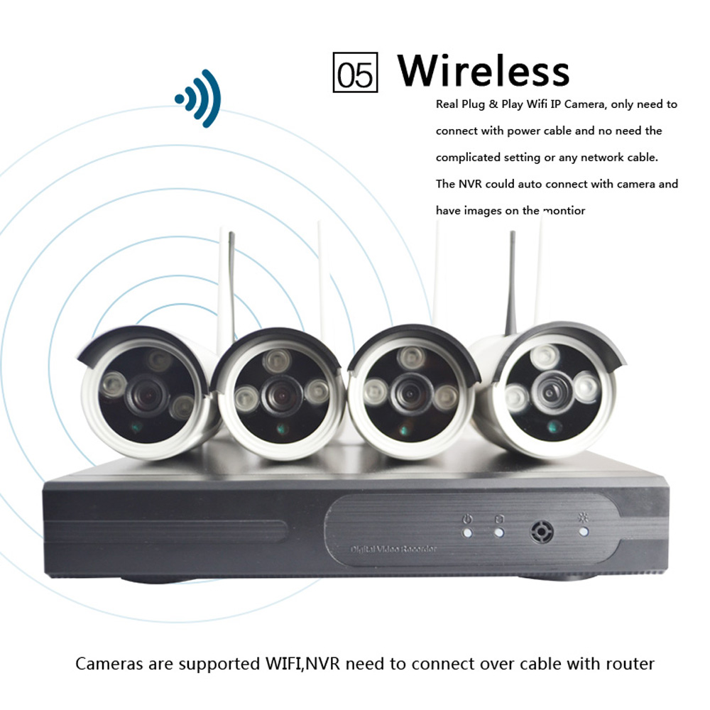 Ctvman-wifi-4ch-cctv-sistema-nvr-kit-plug-play-p2p-4-Canales-NVR-Kits ...